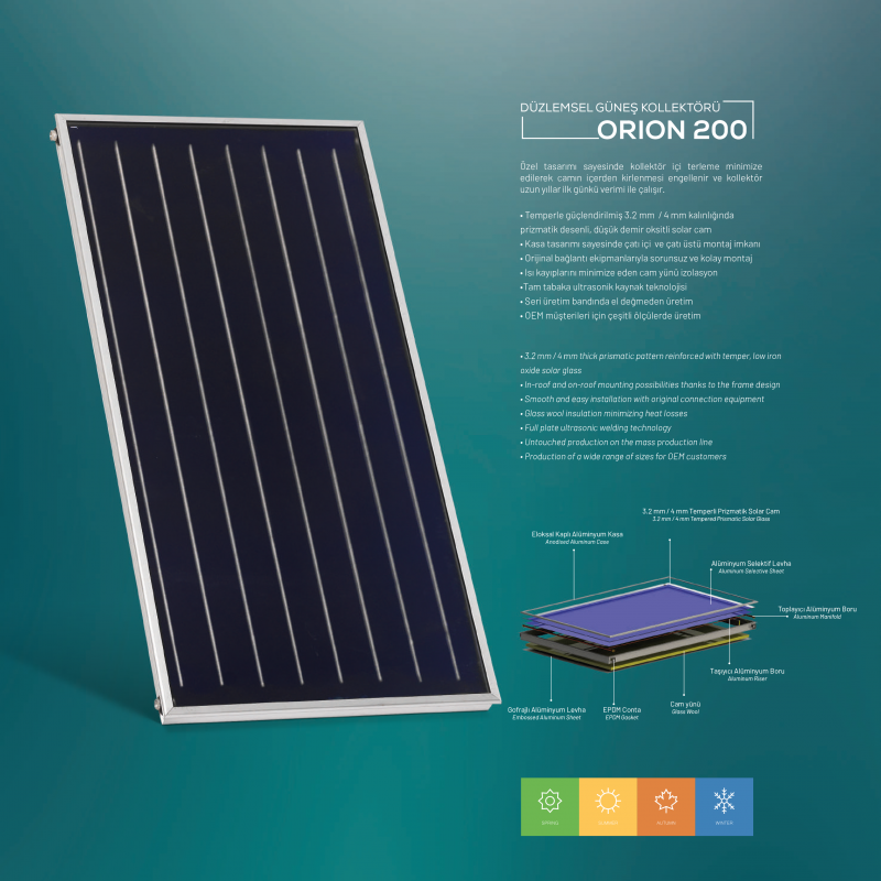 Güneş Kollektörü – Şimşek Solar